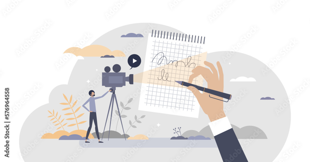 Video script and screenplay text writing work for movie tiny person ...