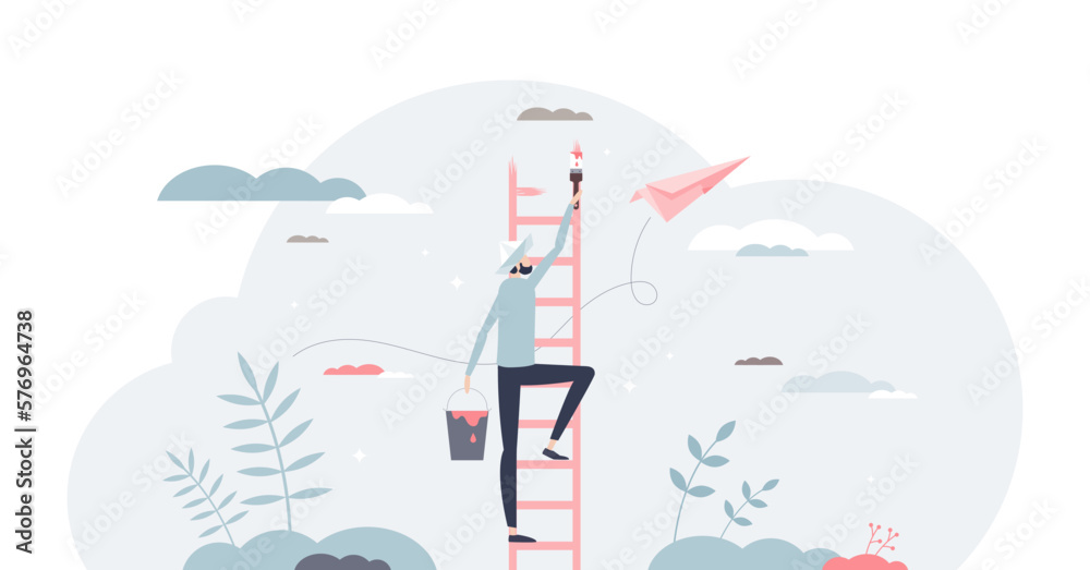 Creating opportunity with personal development and growth tiny person ...