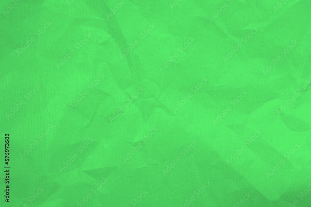 Papier oder Pappe mit grüner Farbe und Knicken und Falten Stock Photo ...