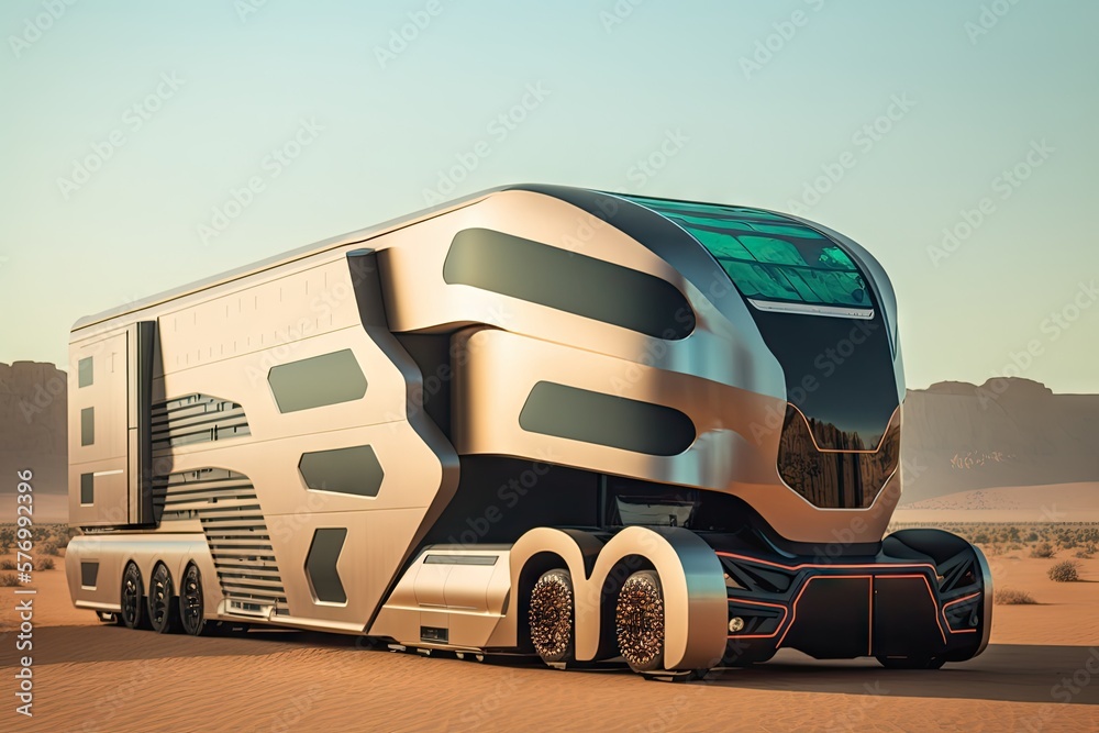 Beyond Conventional: A Look Into a Sleek and Stylish Futuristic Truck ... Beyond Conventional: A Look Into a Sleek and Stylish Futuristic Truck ...