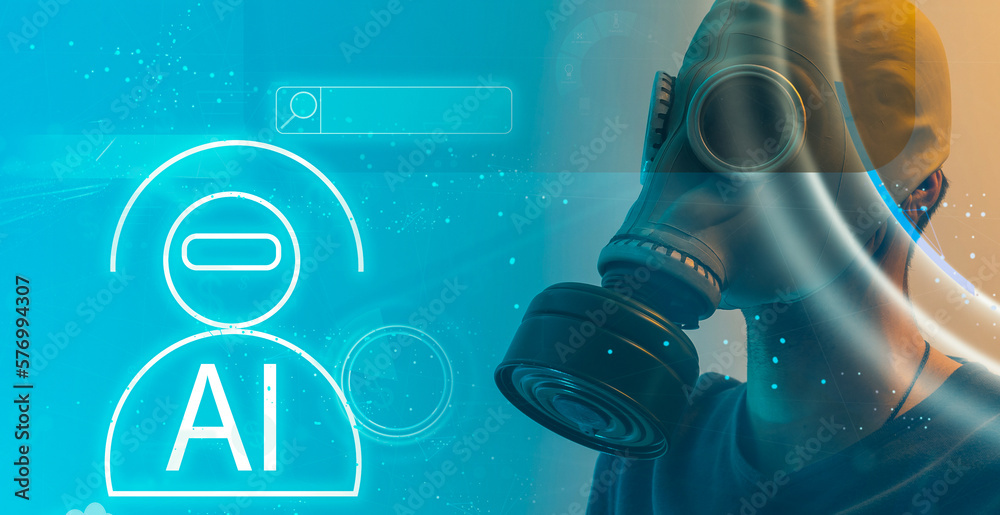 Artificial Intelligence. man using technology smart robot AI, Chatbot ...