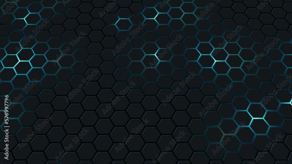 Hexa Animated Loop Backgrounds for Motion Graphics Projects And ...
