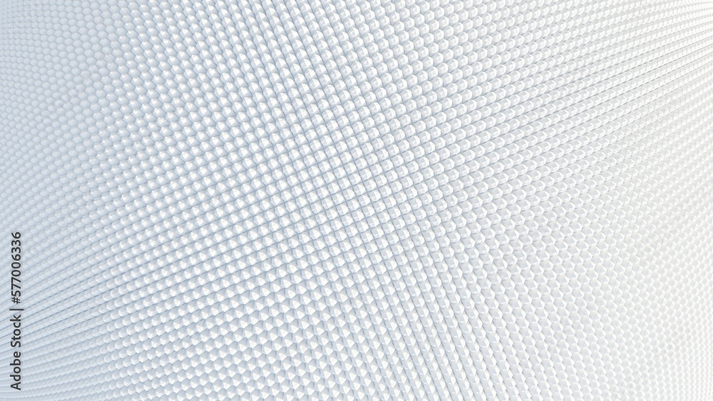 3D Futuristic triangles white background Abstract lowpoly geometric ...