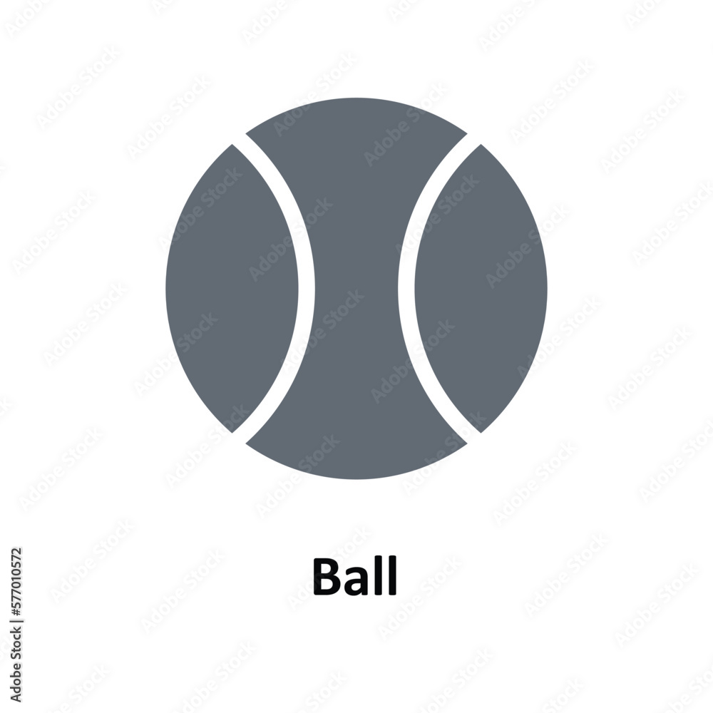 Ball Vector Solid Icons. Simple stock illustration stock Stock Vector ...