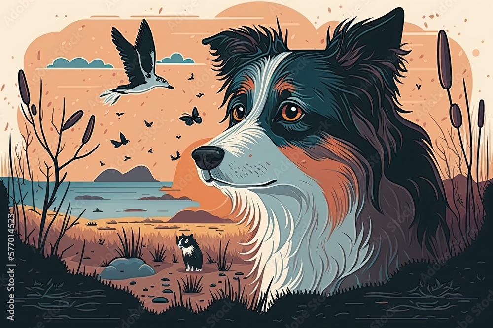 Animals include canines and a mysterious black cat. The Australian ...