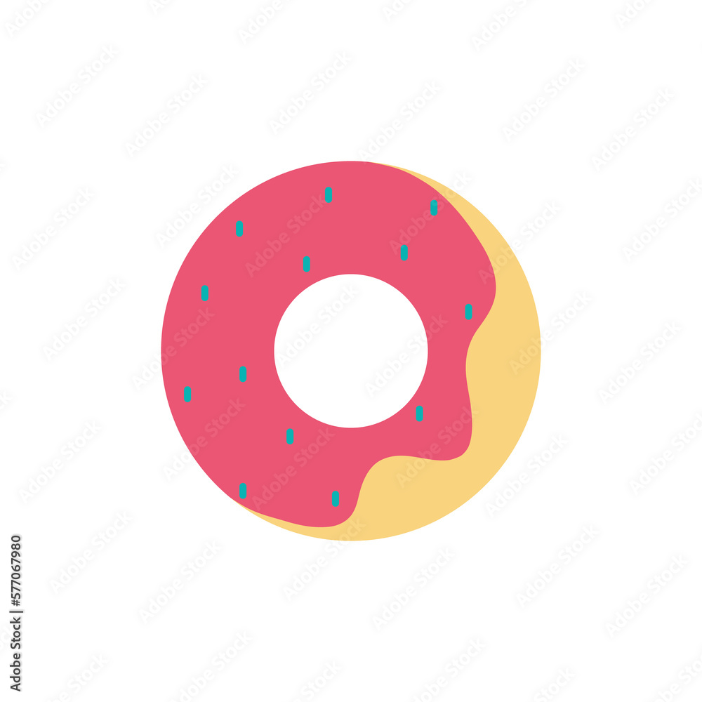 donut icon PNG image with transparent background Stock Illustration ...