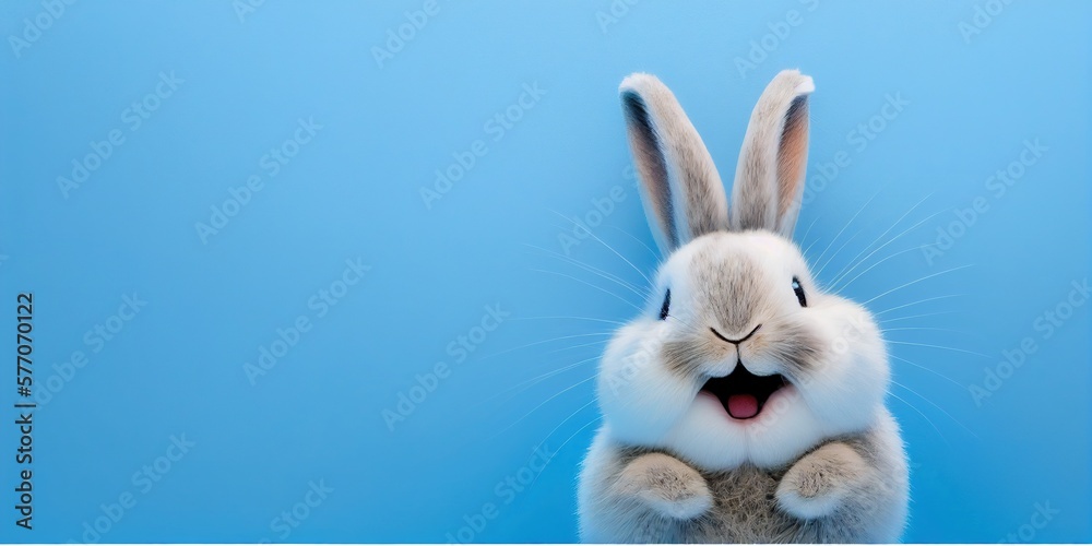 Smiling Bunny Rabbit