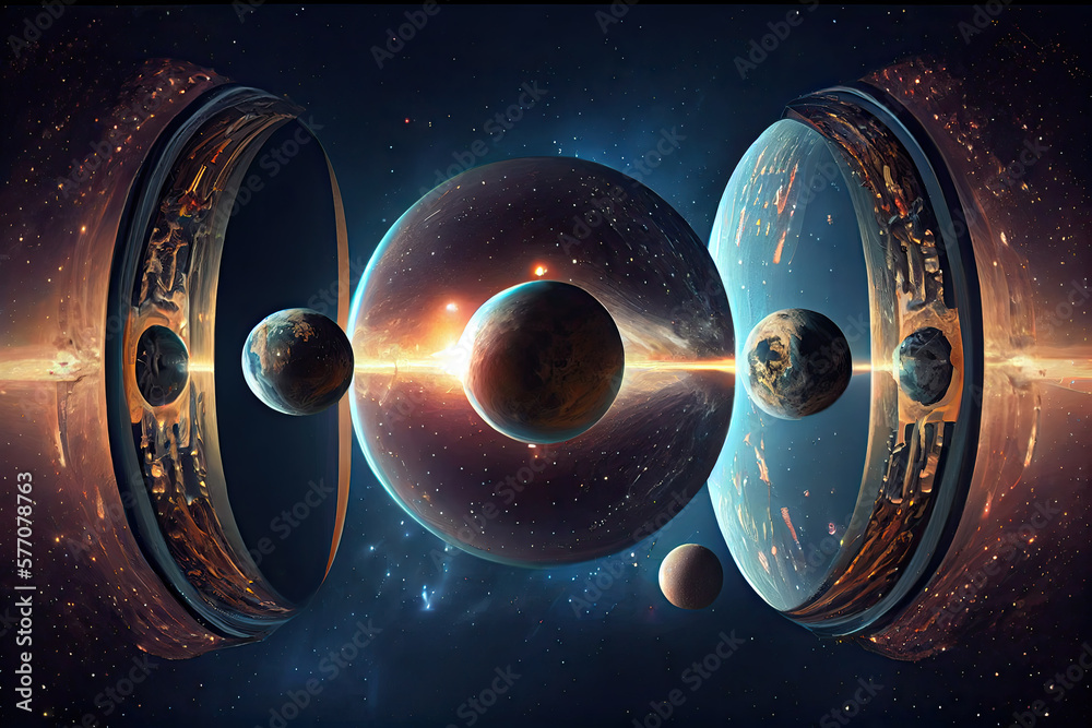 Parallel Universe Diagram