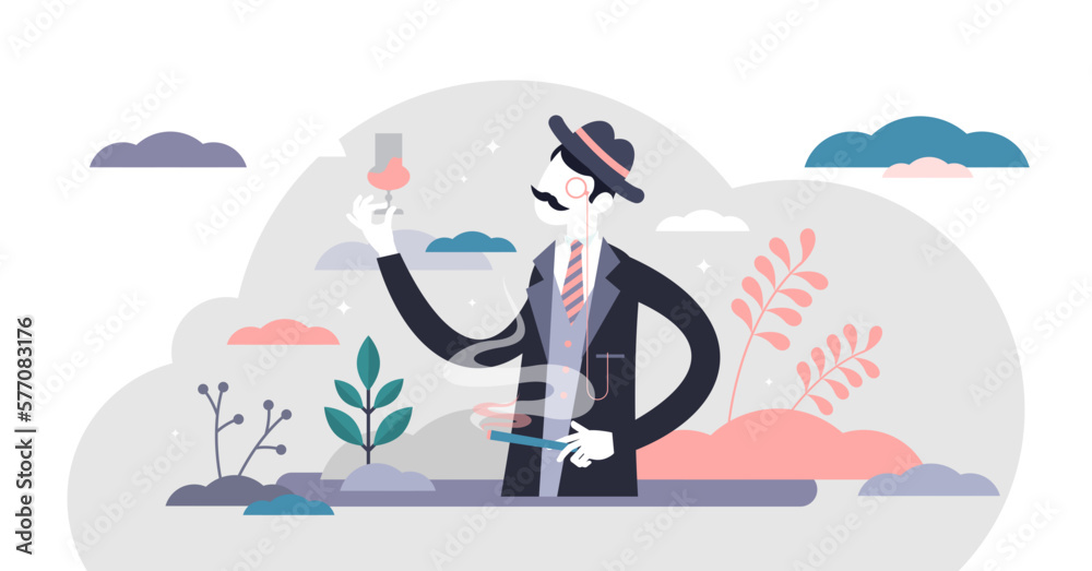 Snobbery illustration, transparent background. Snob personality flat ...