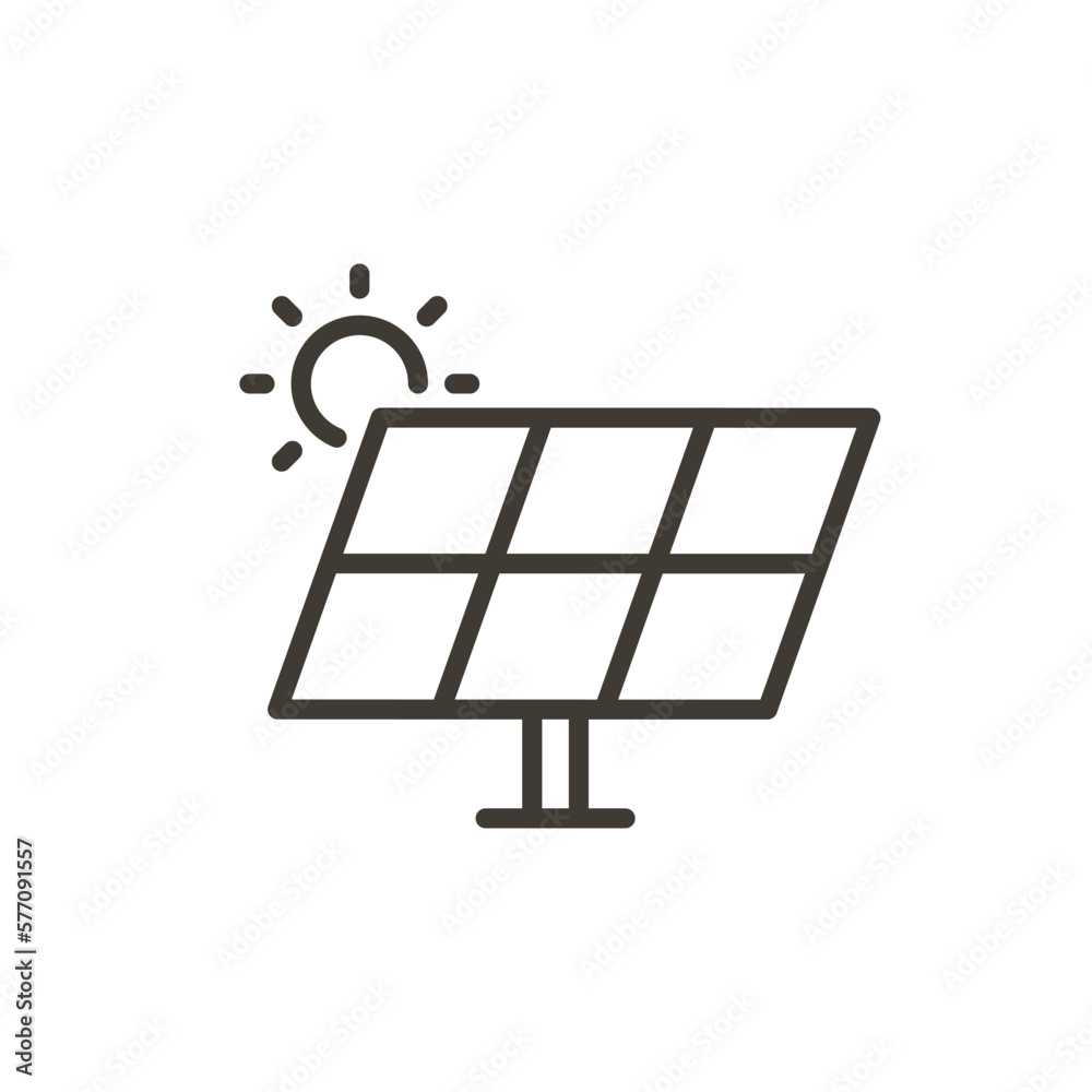 Solar Panel Clipart Black And White