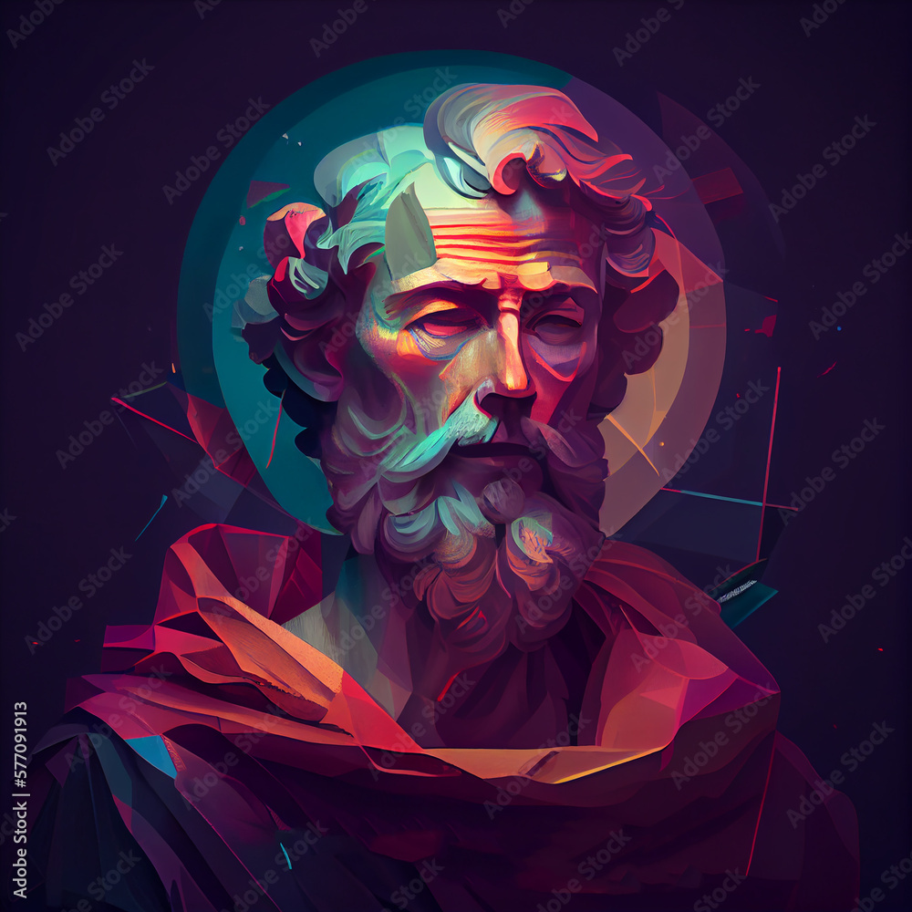 Saint James Apostle of Christ Colored Illustration. Generative Ai ...