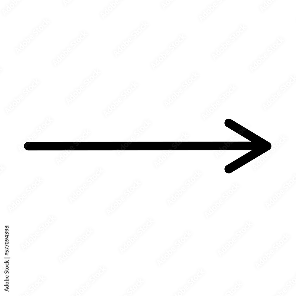 thin arrow stroke icon Stock Illustration | Adobe Stock thin arrow stroke icon Stock Illustration | Adobe Stock