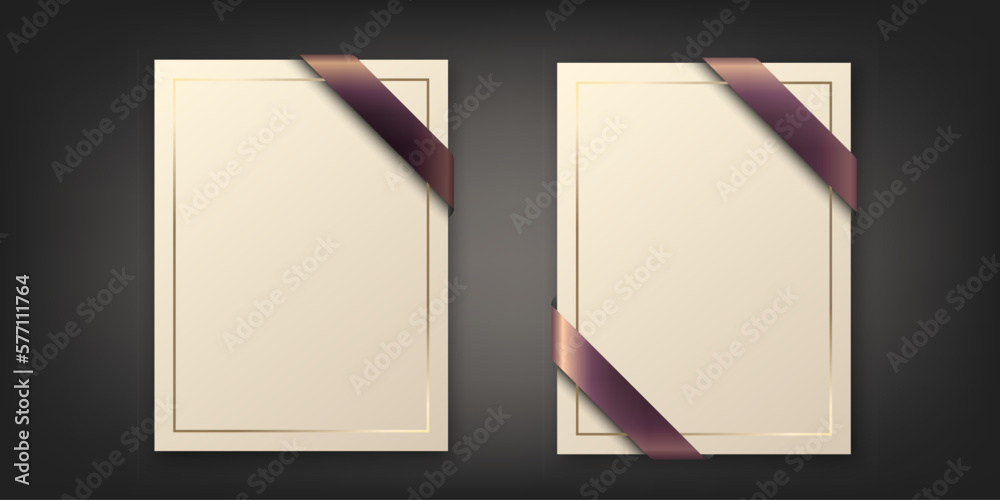 Vector Vertical A4 Blank Card. Booklet, Postcard, Greting Card Design ...