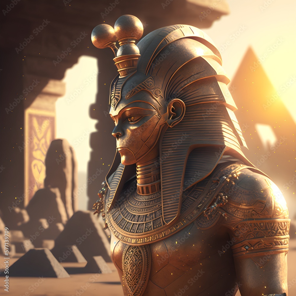 ancient Egypt surrealistic fantasy art mystical textured optic fiber ...