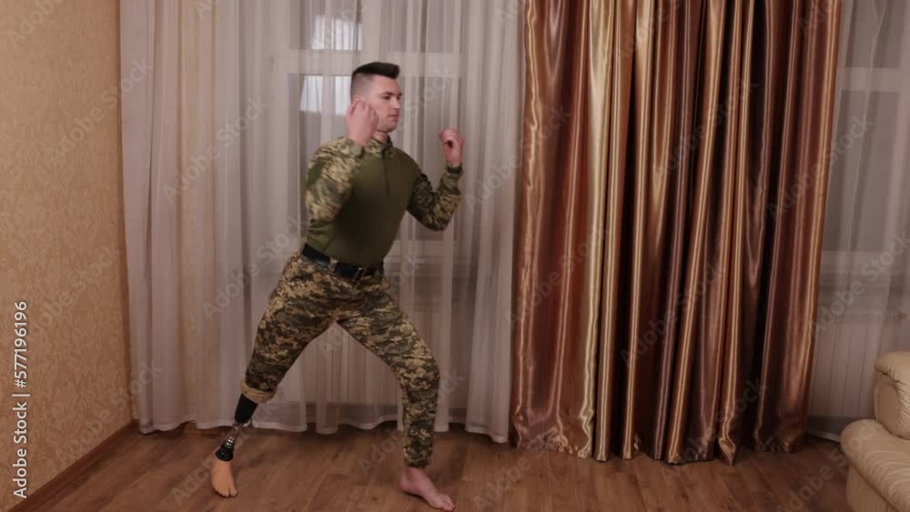 Physical therapy, Military veteran, Amputee rehabilitation. A veteran ...