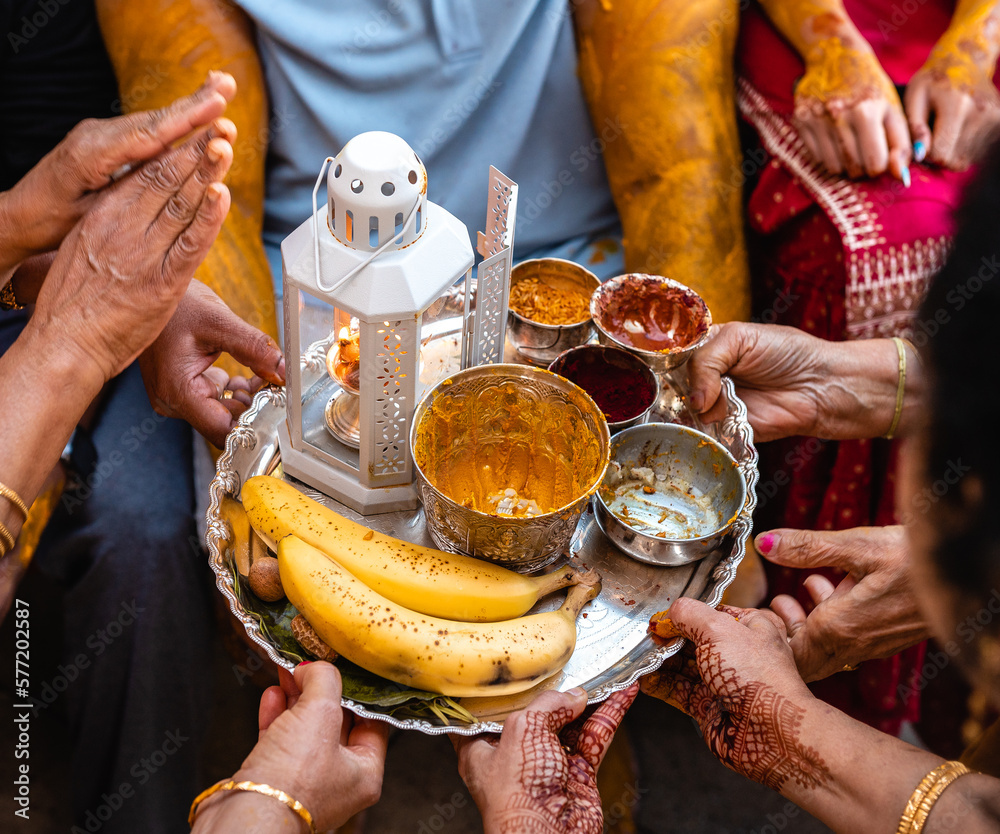 Traditional Hindu Wedding Celebrations and Ceremony Stock Photo | Adobe ...