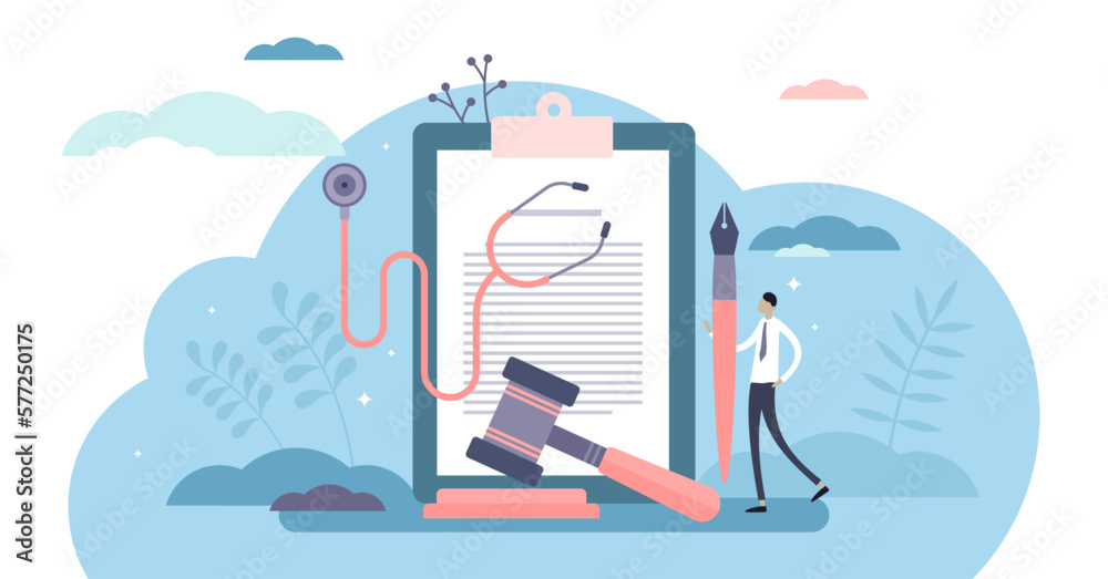 Malpractice illustration, transparent background. Professional medical ...