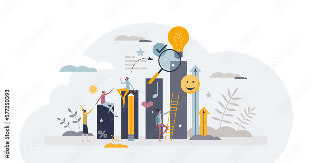 Team build as effective project development with partners tiny person ...