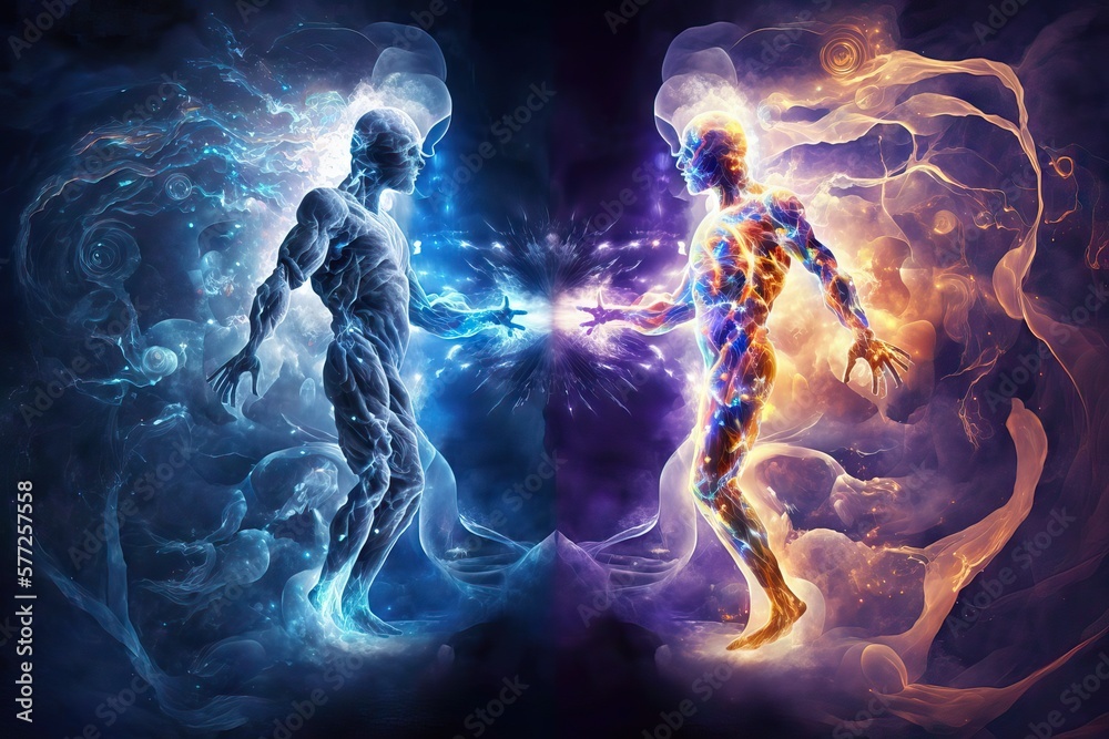 State of Conflict Between Two Persons, in an Emotional Confrontation ...