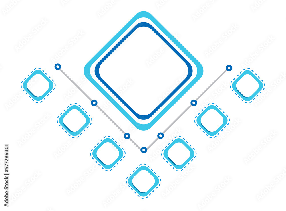 Infographic Template Showcases Abstract Chart Elements with Labels and ...