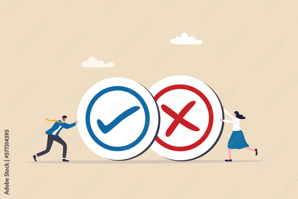 Pros and cons, do and dont or negative vs positive, comparison or ...