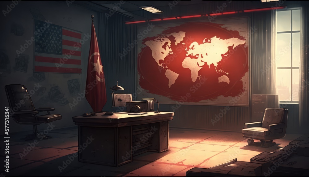 Chilling Cold War Concept Background - Perfect for History-themed ...