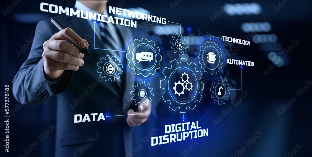 Digital disruption industry transformation technology revolution ...
