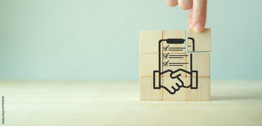 Commitment concept. Taking action and moving forward together. Business ...