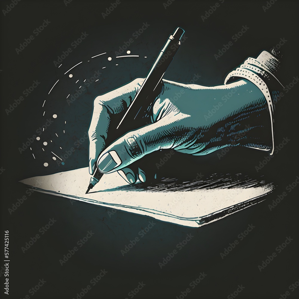 Expressing Creativity through the Written Word: A Hand Icon for ...