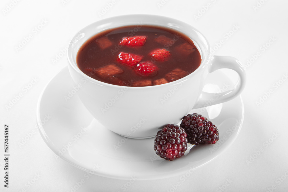 Colada morada del ecuador Stock Photo | Adobe Stock