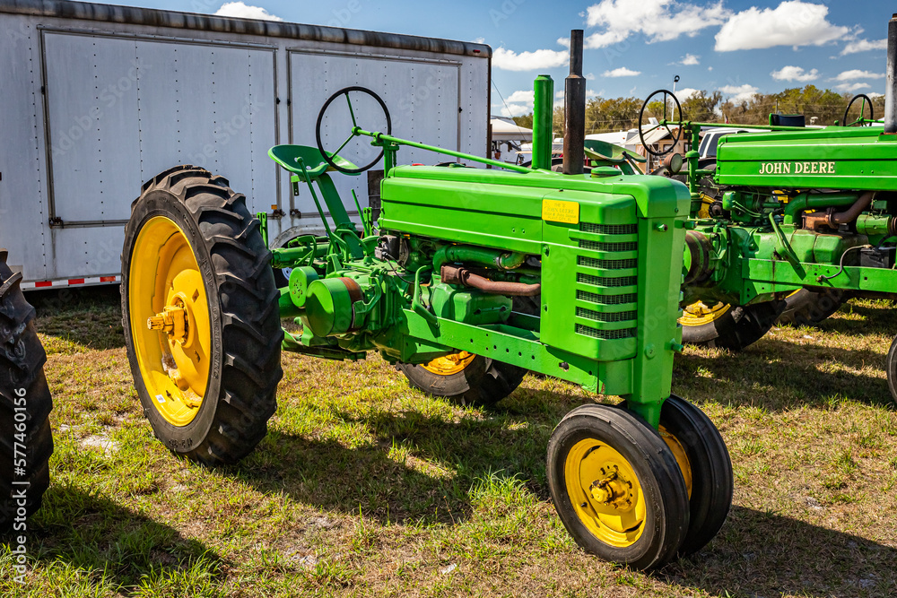 1941 John Deere Model B Tractor Stock Photo | Adobe Stock
