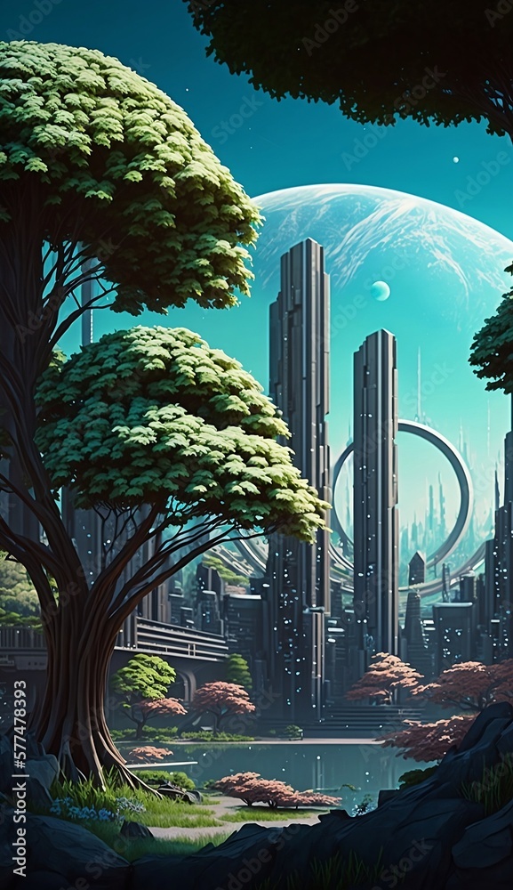 Anime Future City