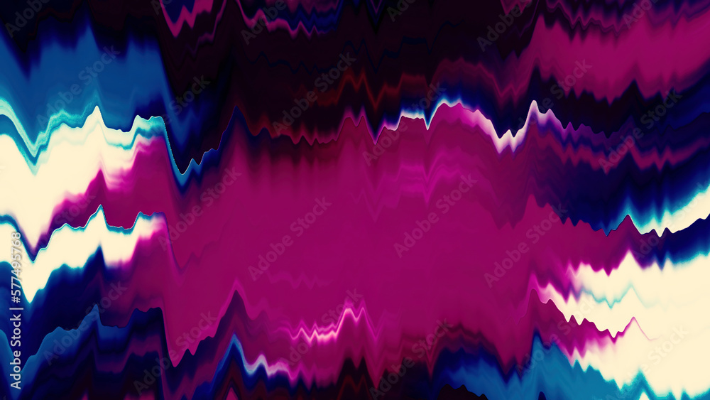 Animated background with flowing layers of paints. Motion. Colorful ...