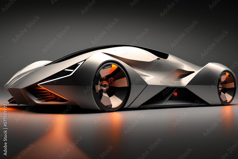 Next-generation concept car with advanced autonomous driving features ...