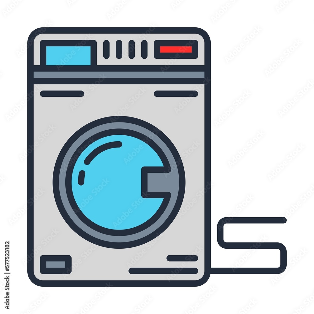 Washing machine icon,Washing machine vector,Washing machine symbol ...