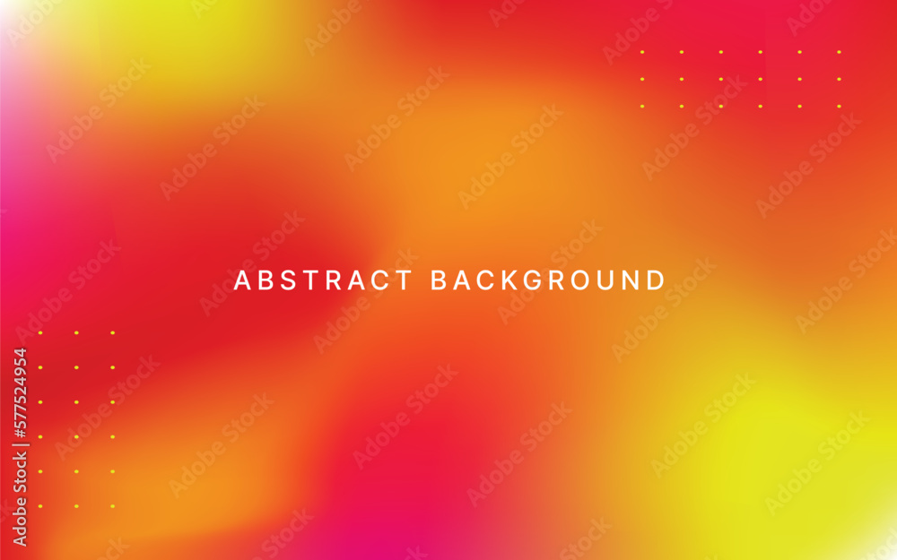 Abstract gradient red orange yellow color schemes Stock Vector | Adobe ...