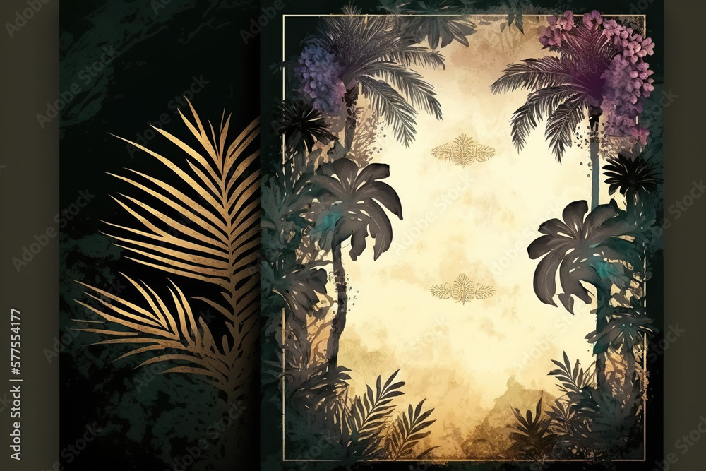 Invitation card , concept of Rituals and Celebrations, created with ...