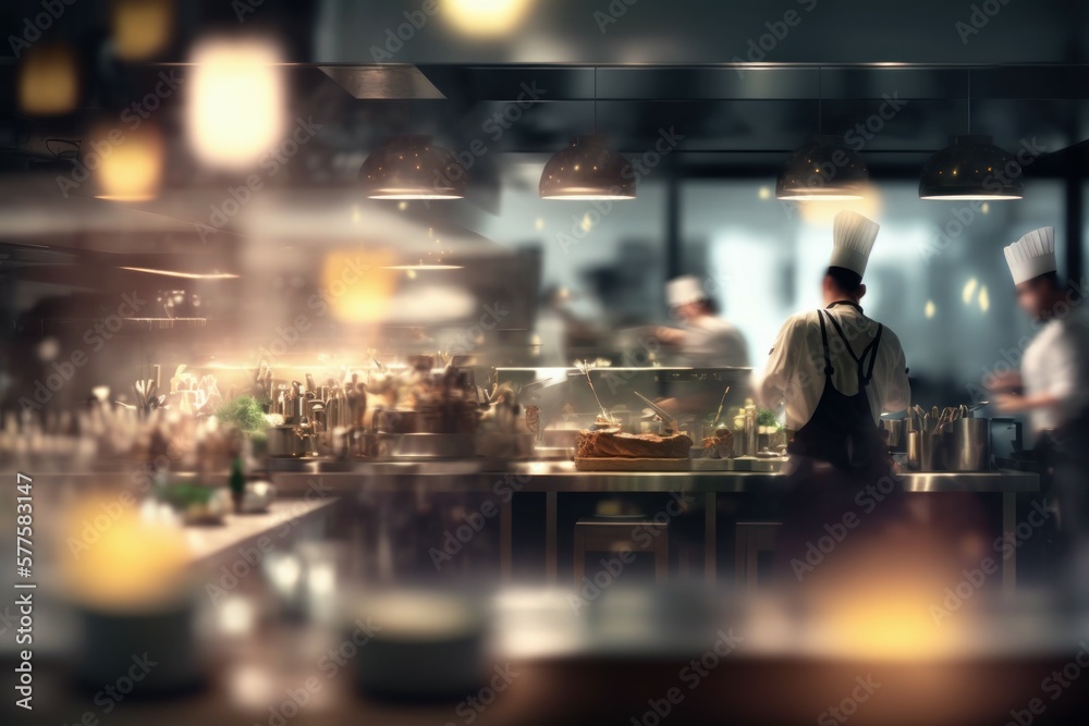 Restaurant Kitchen Background