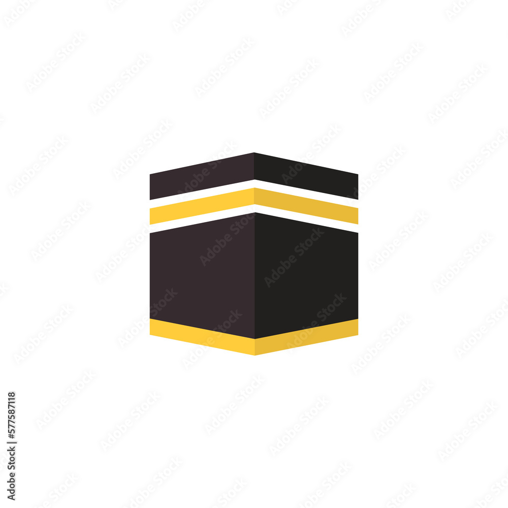 Holy kaaba png symbol Stock Illustration | Adobe Stock