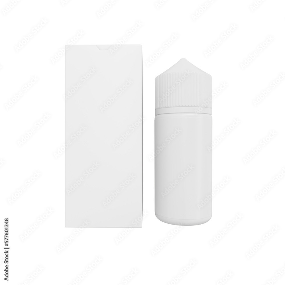 Liquid vape bottles with transparent backgrounds and rendered in high ...