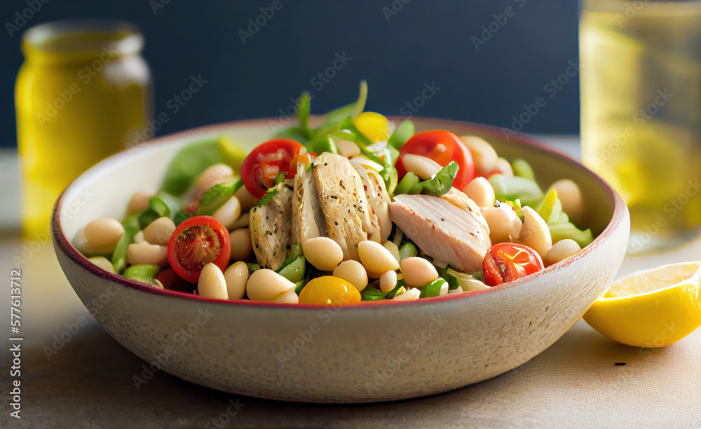 Tuna and White Bean Salad: A simple and satisfying salad made with ...