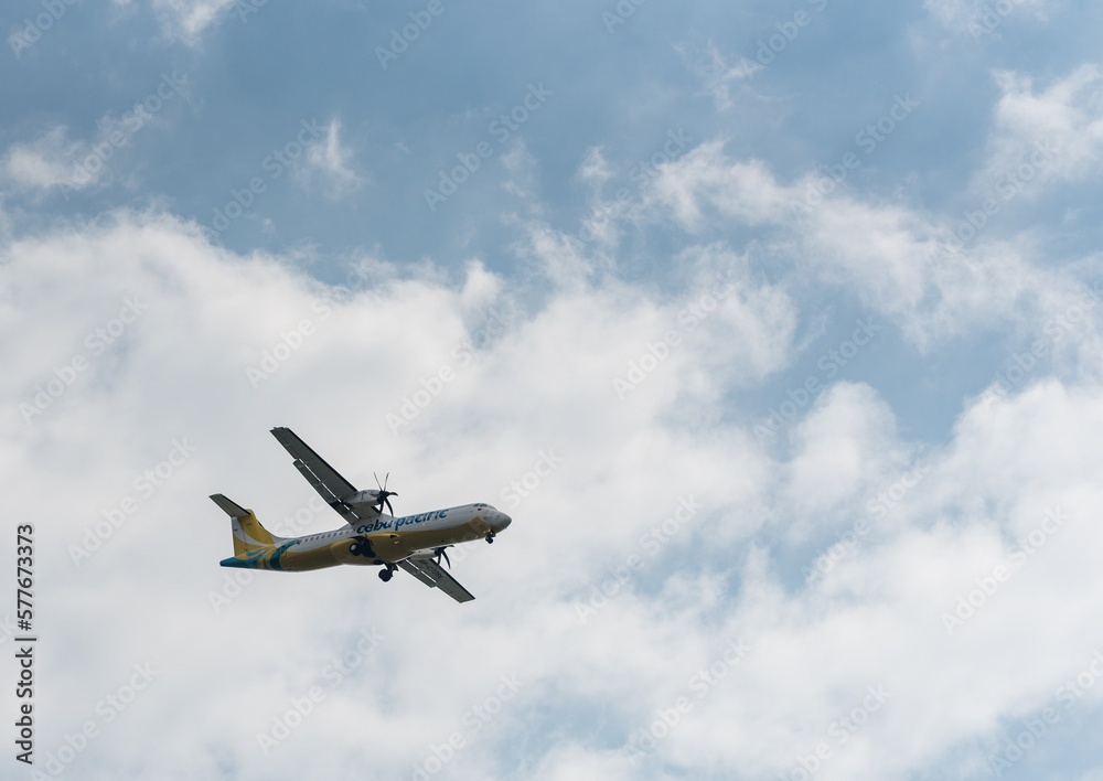 Cebu Pacific Airlines ATR 72 RP-C7286 Landing in Manila International ...