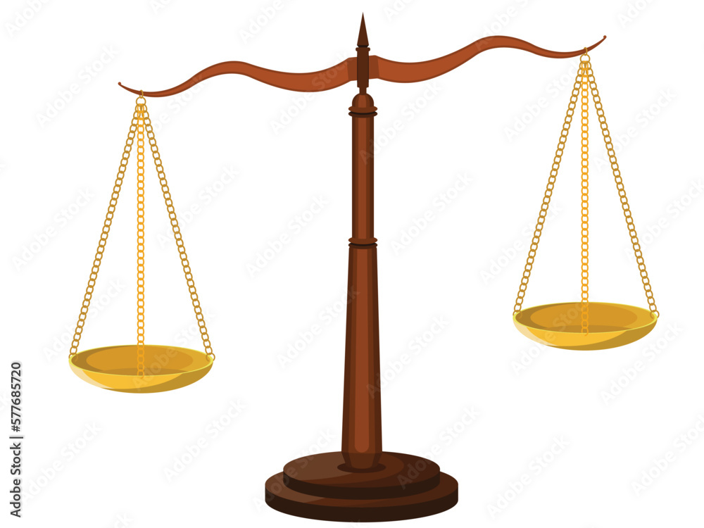 Fair Judgement Vector Illustration Concept. Suitable for landing page ...