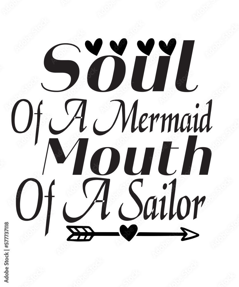 Mermaid Svg Design,Mermaid SVG Bundle, Mermaid tail SVG for cricut ...