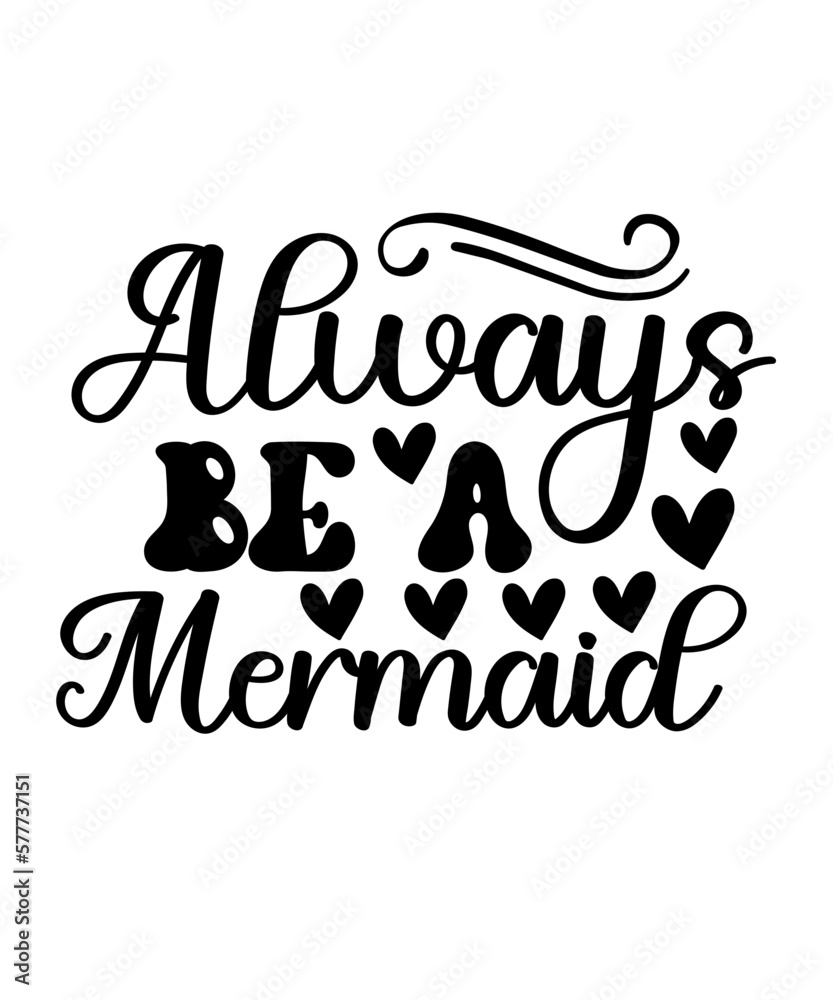 Mermaid Svg Design,Mermaid SVG Bundle, Mermaid tail SVG for cricut ...