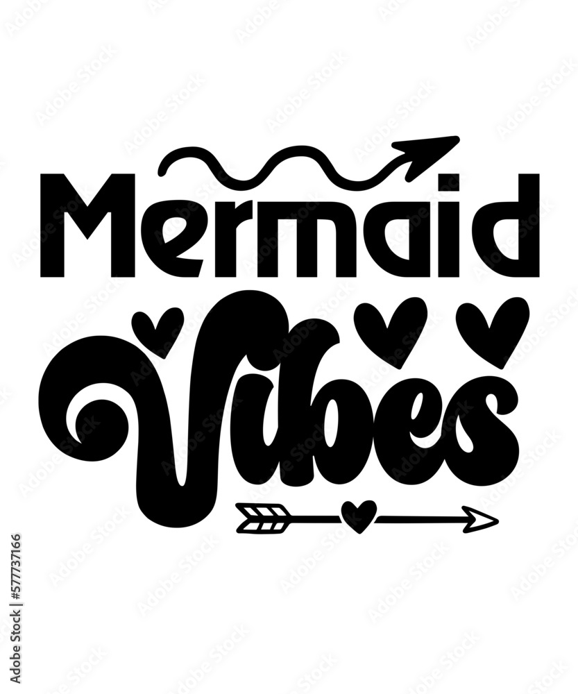 Mermaid Svg Design,Mermaid SVG Bundle, Mermaid tail SVG for cricut ...