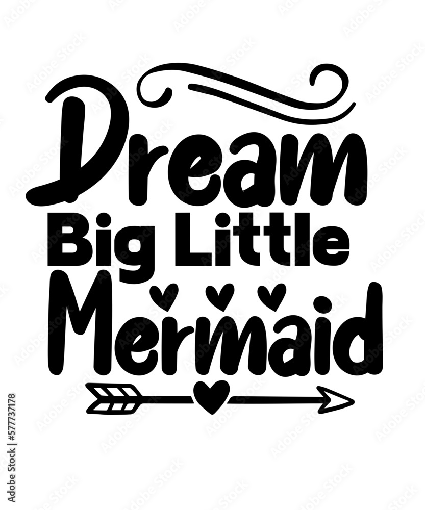 Vetor de Mermaid Svg Design,Mermaid SVG Bundle, Mermaid tail SVG for ...