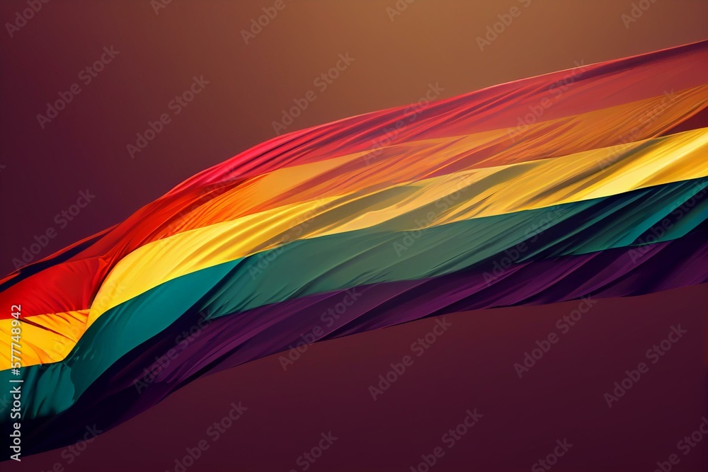 Minimalistic design with color gradients. Rainbow shades palette ...