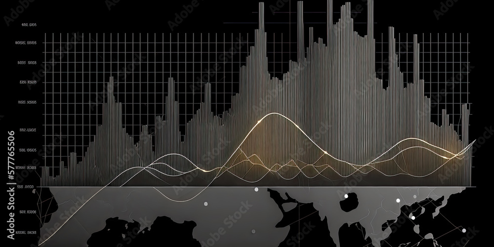 A mesmerizing graph of interconnected nodes and lines, revealed in a ...