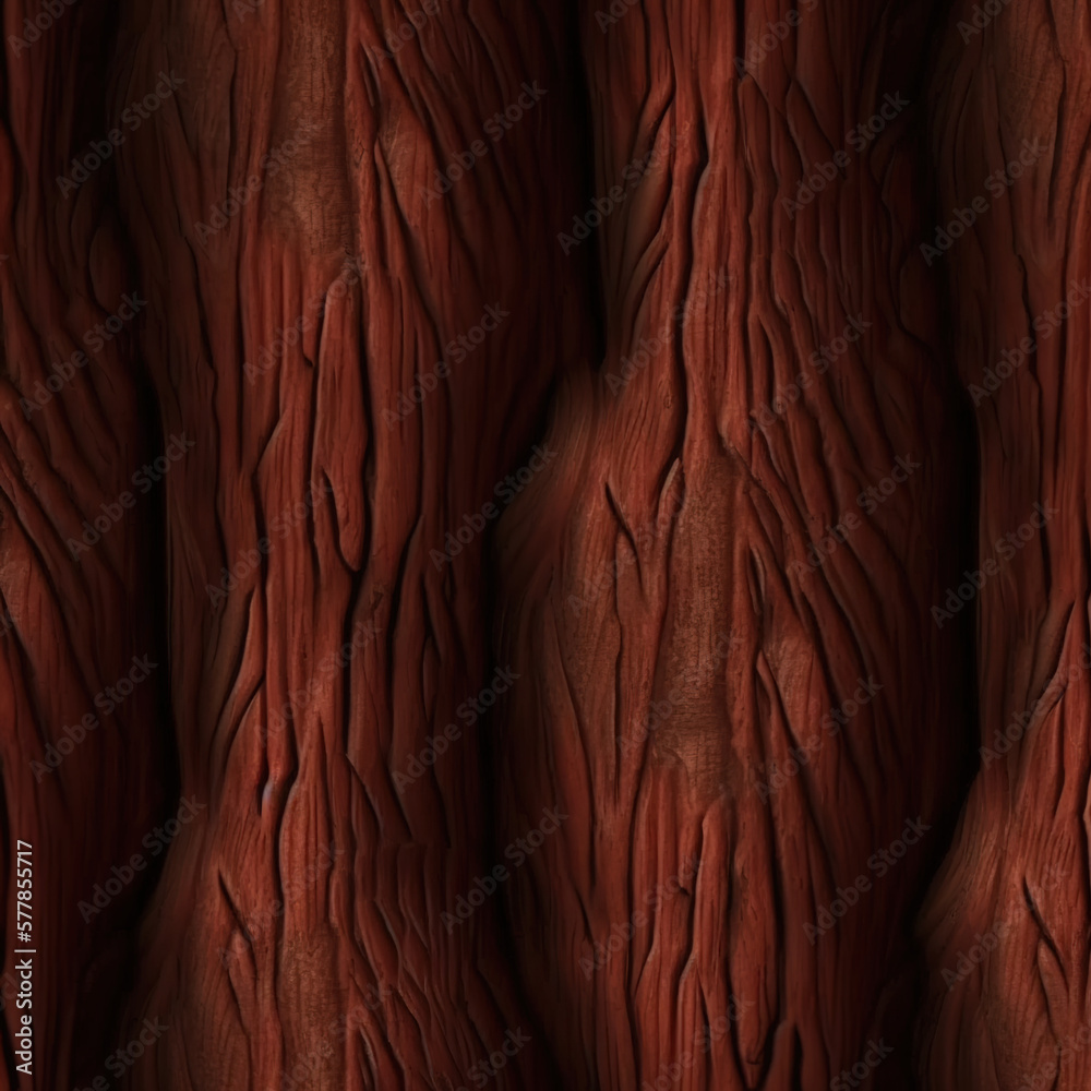 Seamless tree bark background texture closeup. Tileable panoramic ...